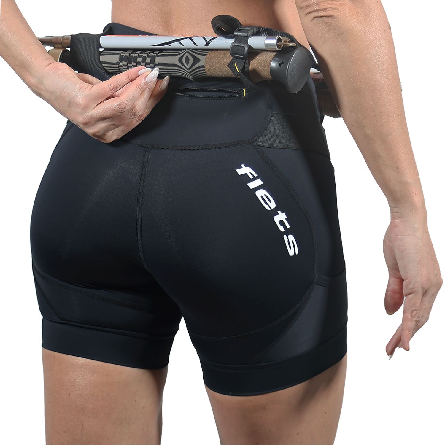 Bermuda Trail Running Preta - Feminina – FLETS