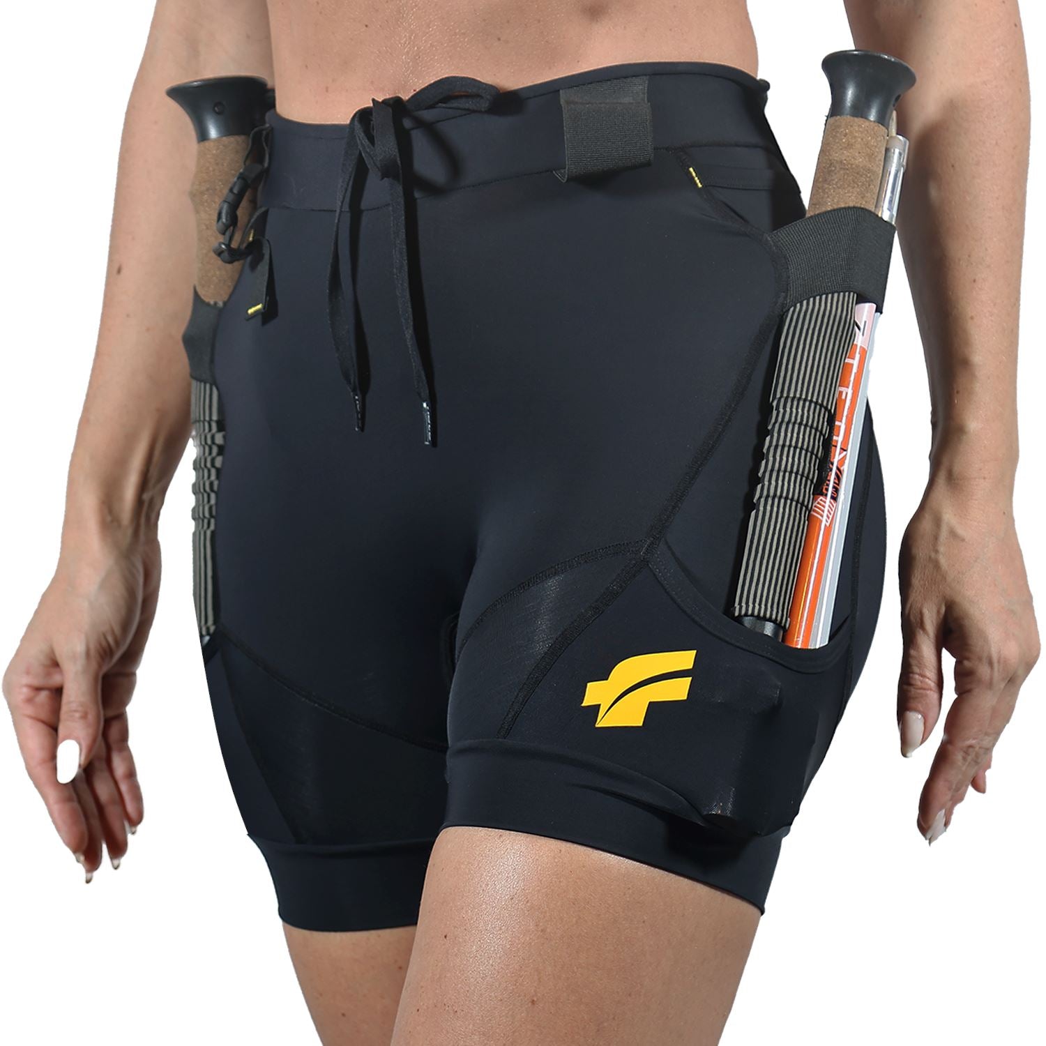 Bermuda Trail Running Preta - Feminina – FLETS