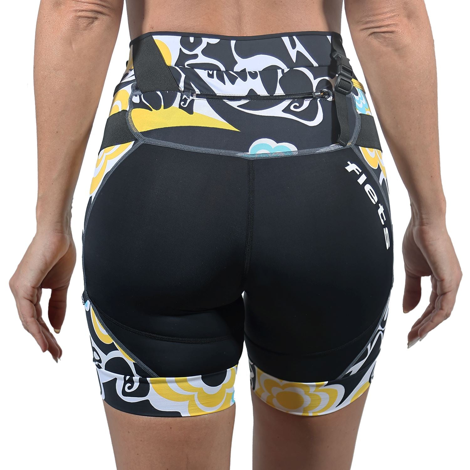 Bermuda Trail Running Preta | FLOLMIX - Feminina – FLETS